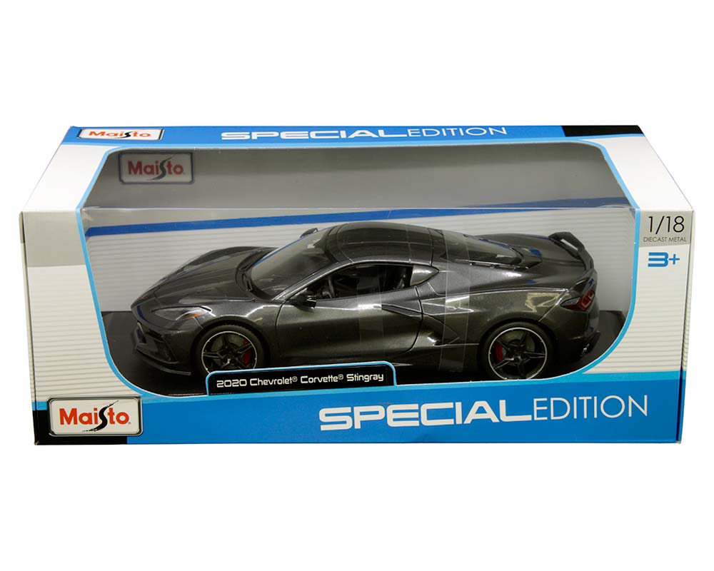 2020 CORVETTE DIECAST GRAY (1/18 SCALE) | Volunteer Vette Corvette Parts