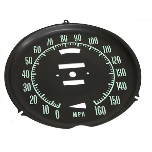 68-71 SPEEDOMETER FACE | Volunteer Vette Corvette Parts