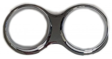 53-62 SMALL GAUGE BEZEL - CHROME | Volunteer Vette Corvette Parts