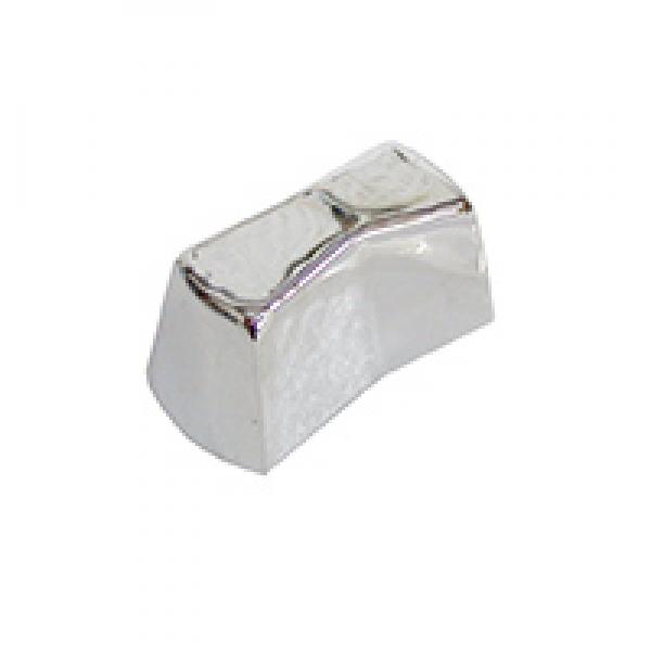 63-67 A/C DUCT BAFFLE CONTROL KNOB (CHROME) | Volunteer Vette Corvette ...