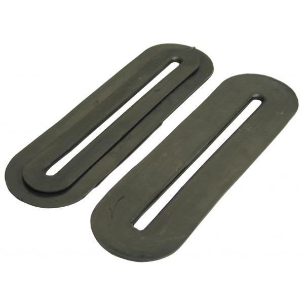 69-71 RUBBER CARPET INSERTS FOR LAP BELT (BLACK) | Volunteer Vette ...