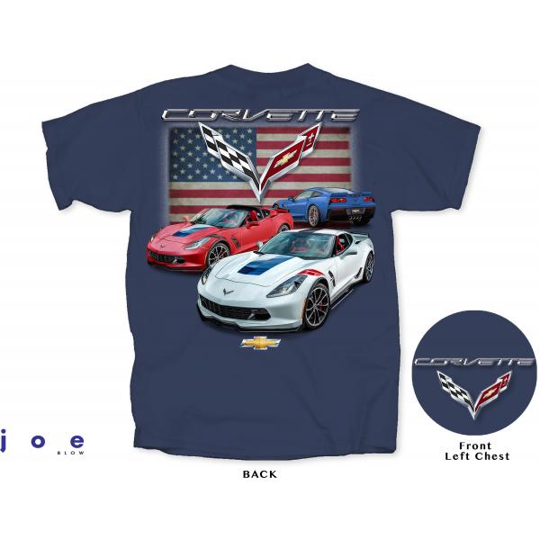 C7 GRANDSPORT-AMERICAN FLAG (XX-LARGE) | Volunteer Vette Corvette Parts